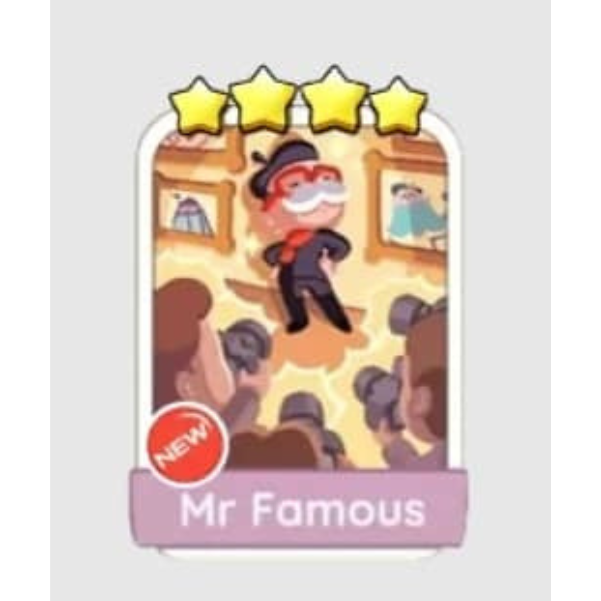 Monopoly Go Sticker - MR FAMOUS - Set 15 – ALKYMonoGoStickers